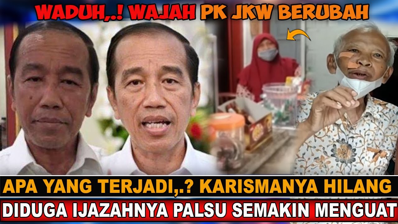 🔴WADUH,.!! WAJAH PAK JOKOWI BERUBAH, APA YANG TERJADI,.? RISMON MEREKAM ...