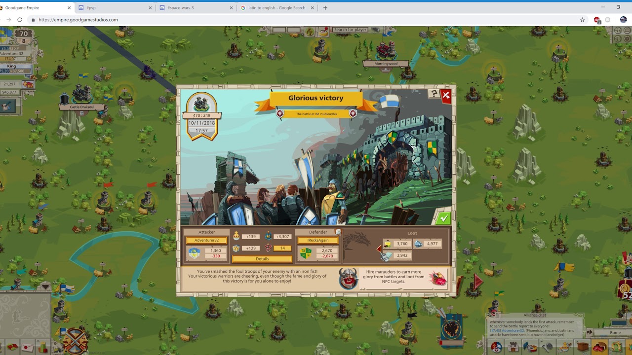 Goodgame Empire: PvP! (Attack) Part 1 of 2 - YouTube