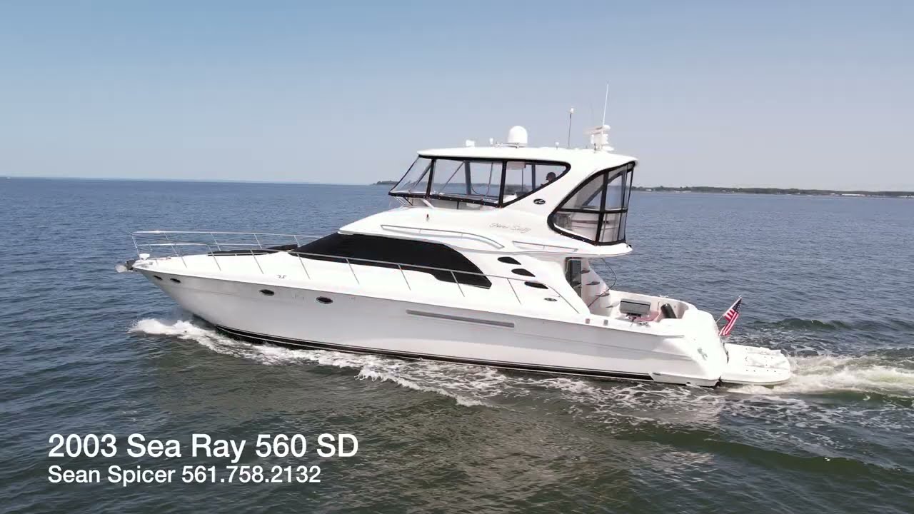 2003 Sea Ray 56 SD - For Sale with HMY Yachts - YouTube