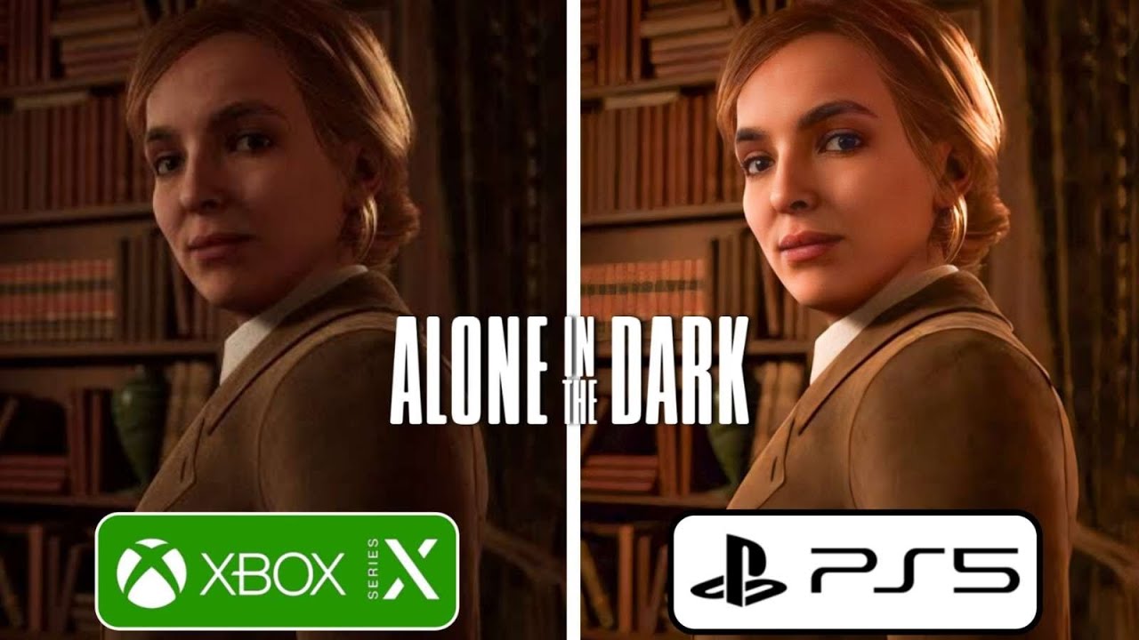Alone in the Dark PS5 vs Xbox Series X Graphics Comparison - YouTube