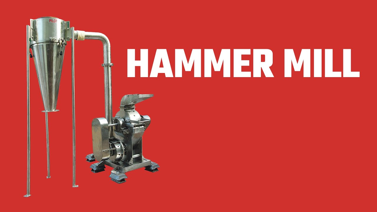 Hammer Mill | Chilli Grinding | Rice, Wheat & Spice Powder Processing ...