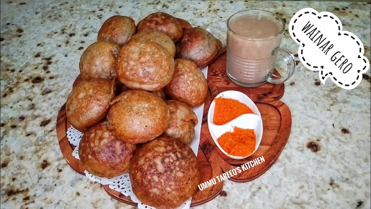 millet and beans masa & tamarind pudding (wainar garin gero da garin ...