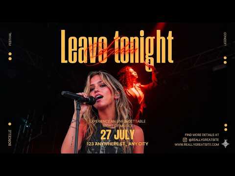 Leave Tonight - official Music | English song