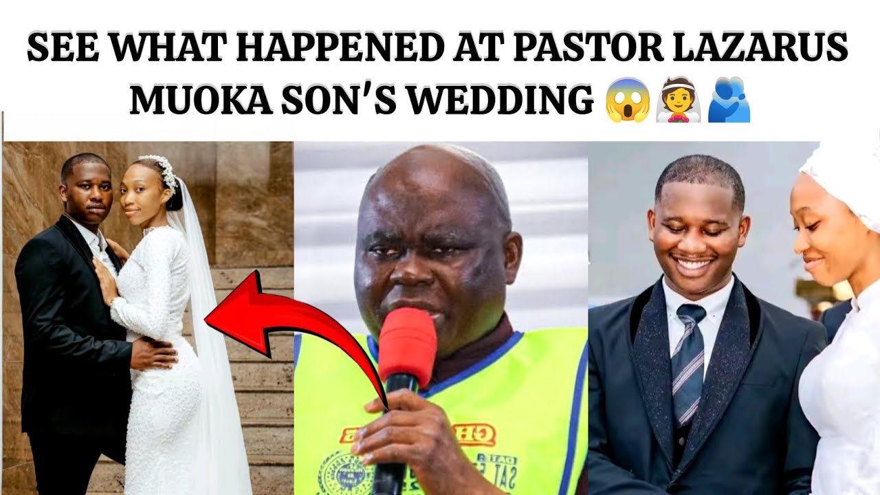 Nigerian's reacts to pastor Lazarus Muoka Son's wedding reception ...