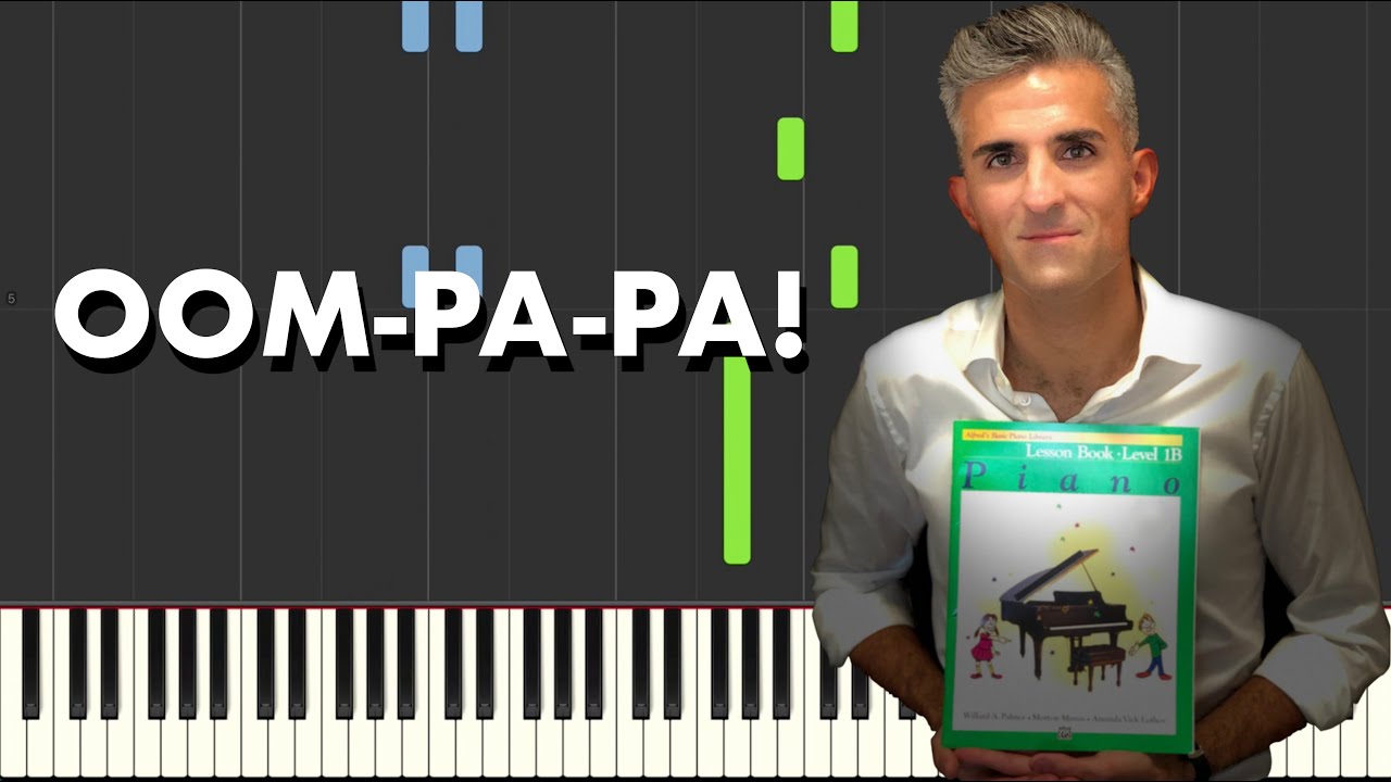 Alfred's Basic Piano Library Level 1B Lesson Book: "Oom pa pa ...