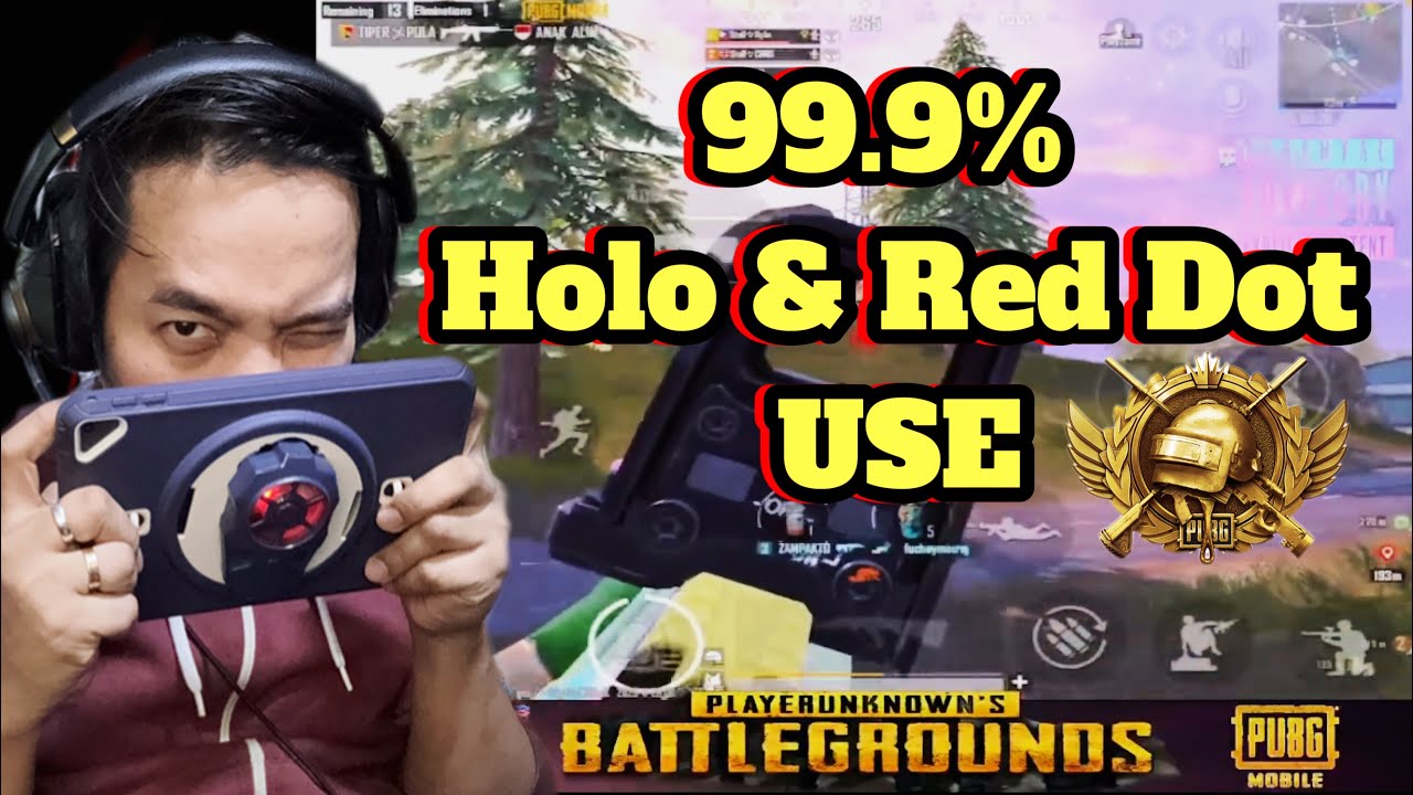 WHY HOLO & RED DOT 🔴? @PUBGMOBILE - YouTube