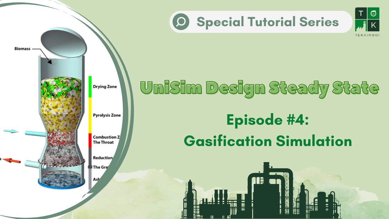 Episode #4: Gasification Simulation | UniSim Design Steady State ...