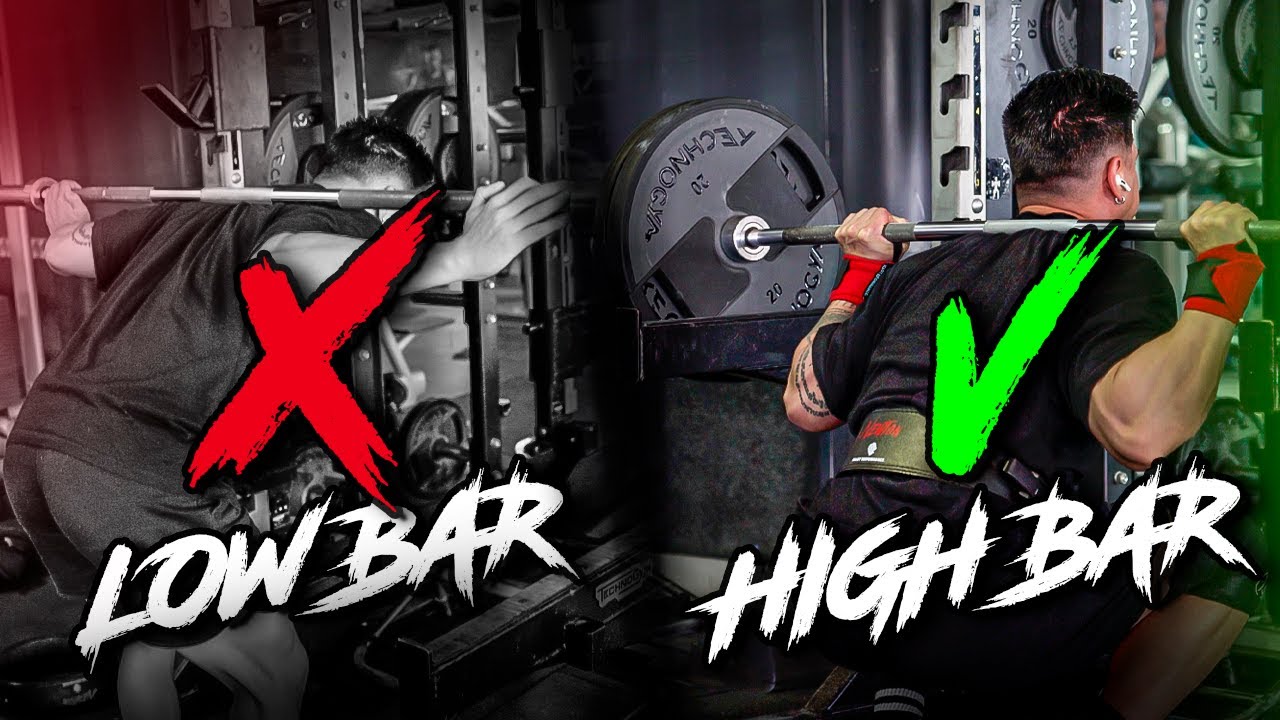 STOP LE LOW BAR EN SQUAT (Programme SPLIT) - YouTube
