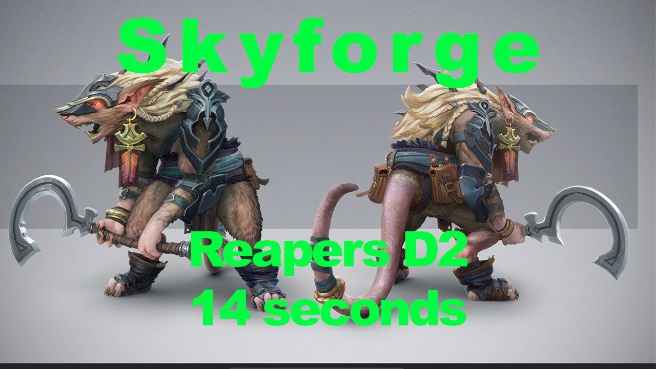 Skyforge reapers d2 in 14 sec's world record - YouTube