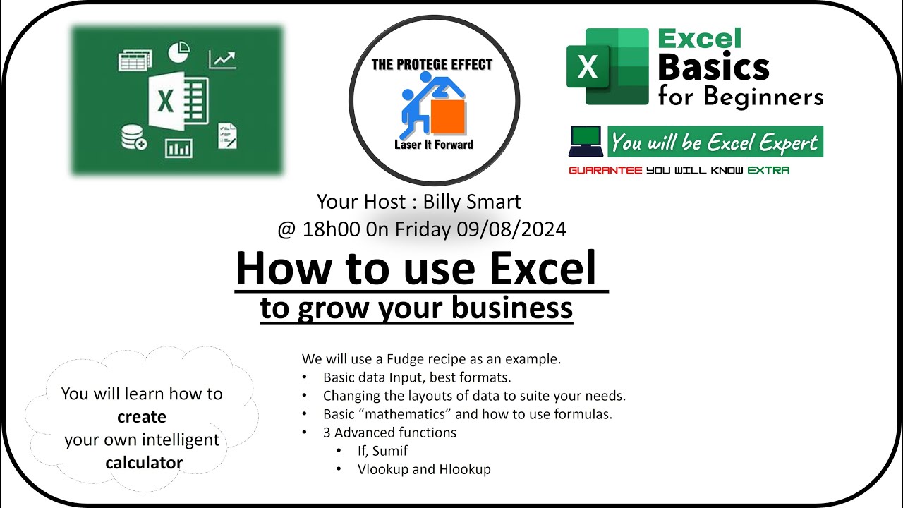 How to use Excel to grow your Business - Master Excel for business ...