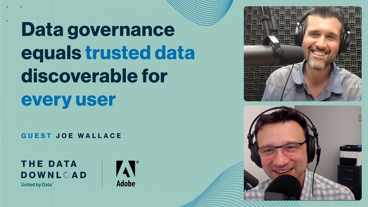 Data governance is like clean water with Joe Wallace, Adobe - YouTube