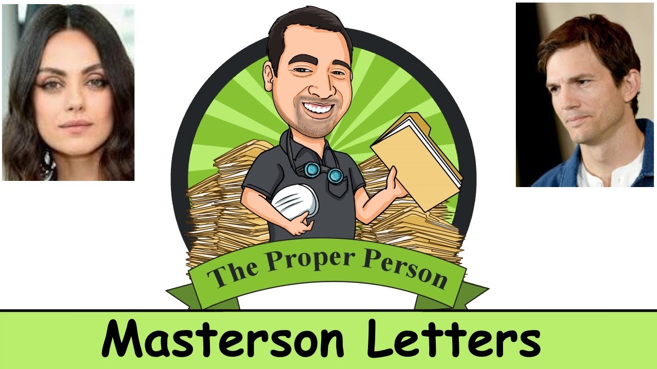 Masterson Letters - YouTube