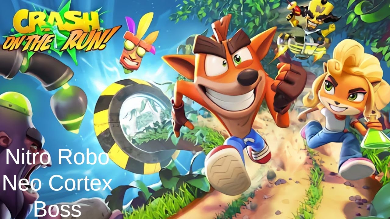 Crash Bandicoot: On the Run! (Nitro Robo Neo Cortex Boss) - YouTube