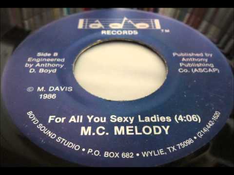 M.C. Melody - For All You Sexy Ladies (Adb 7Inch 1986)