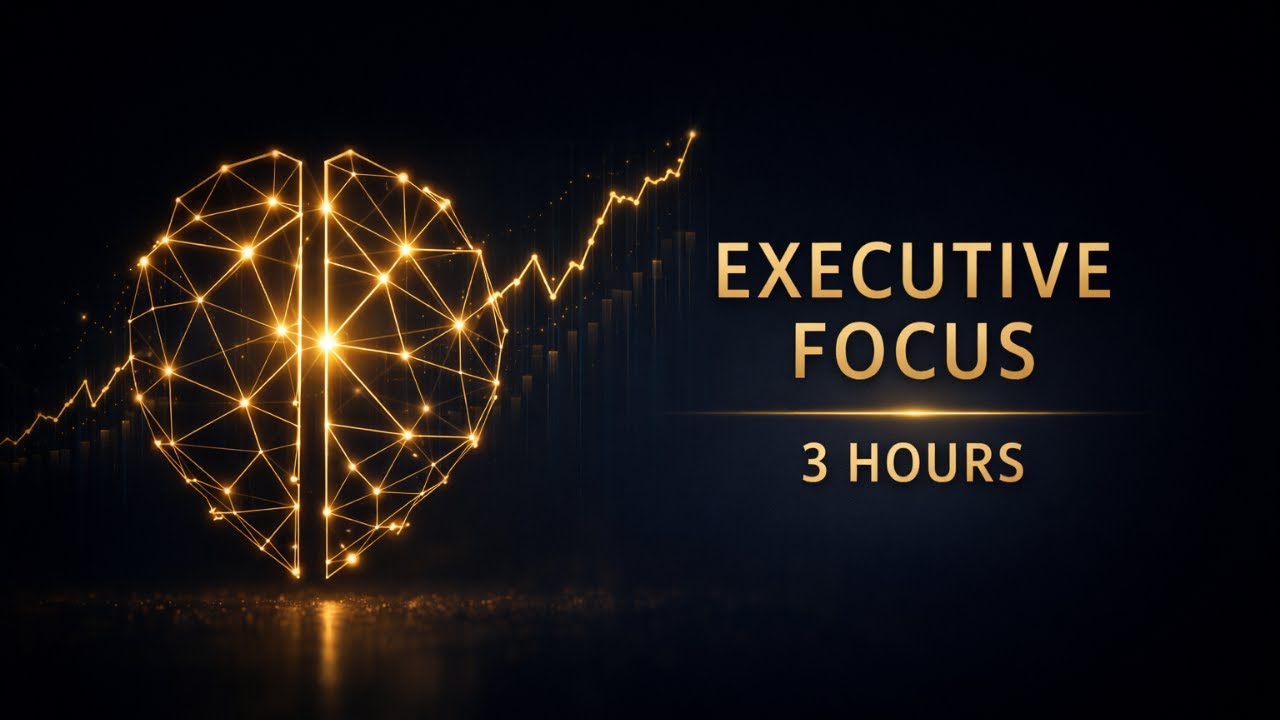 Executive Focus – 3 Hours | Strategic Work & Decision Making - YouTube