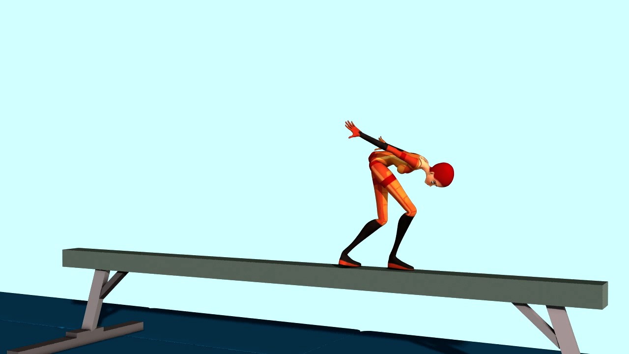 Gymnastic Animation - YouTube
