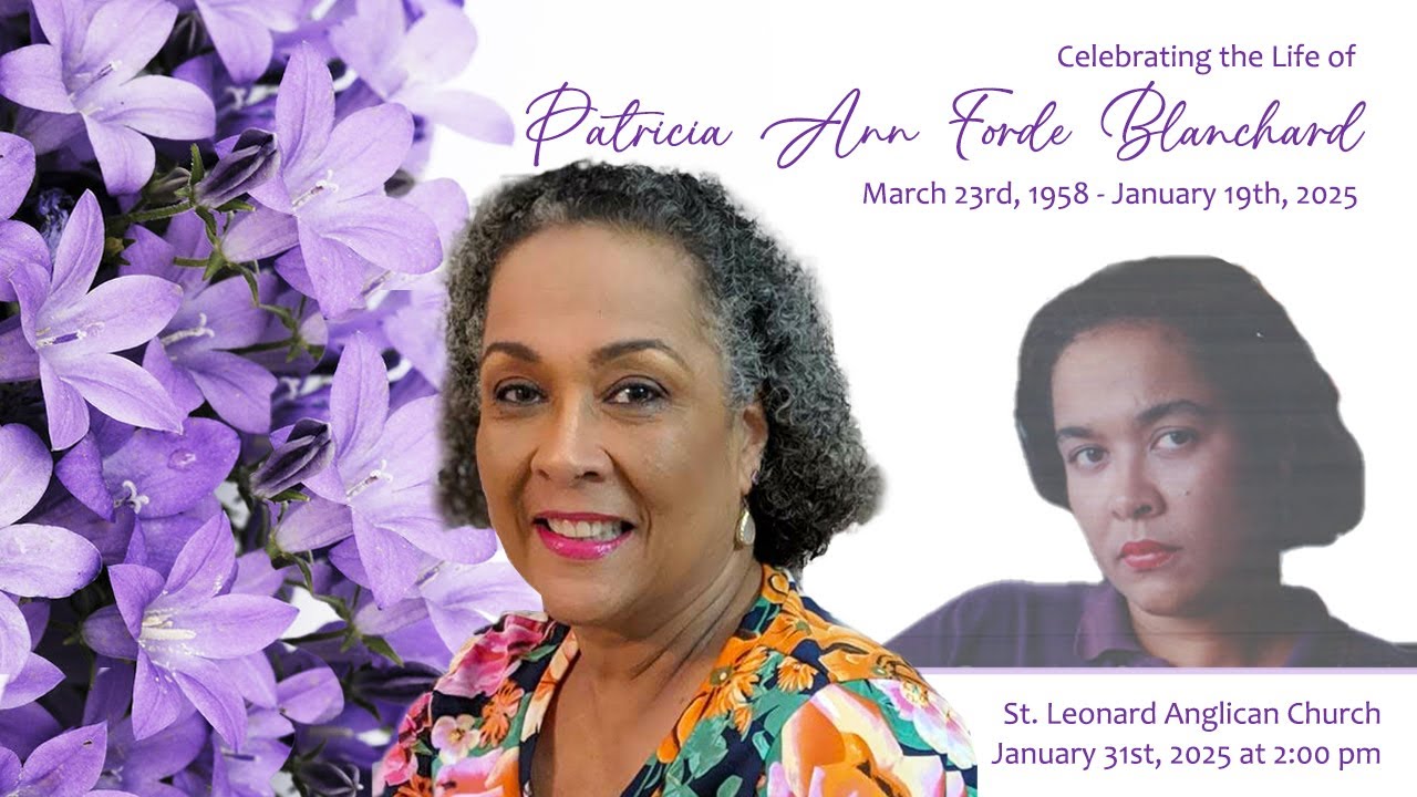 Celebrating The Life of Patricia Ann Forde Blanchard - YouTube
