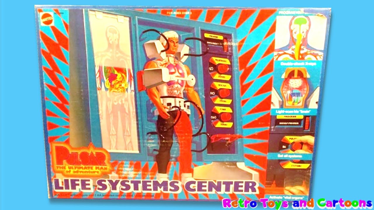Pulsar The Ultimate Man of Adventure Life Systems Center Mattel ...