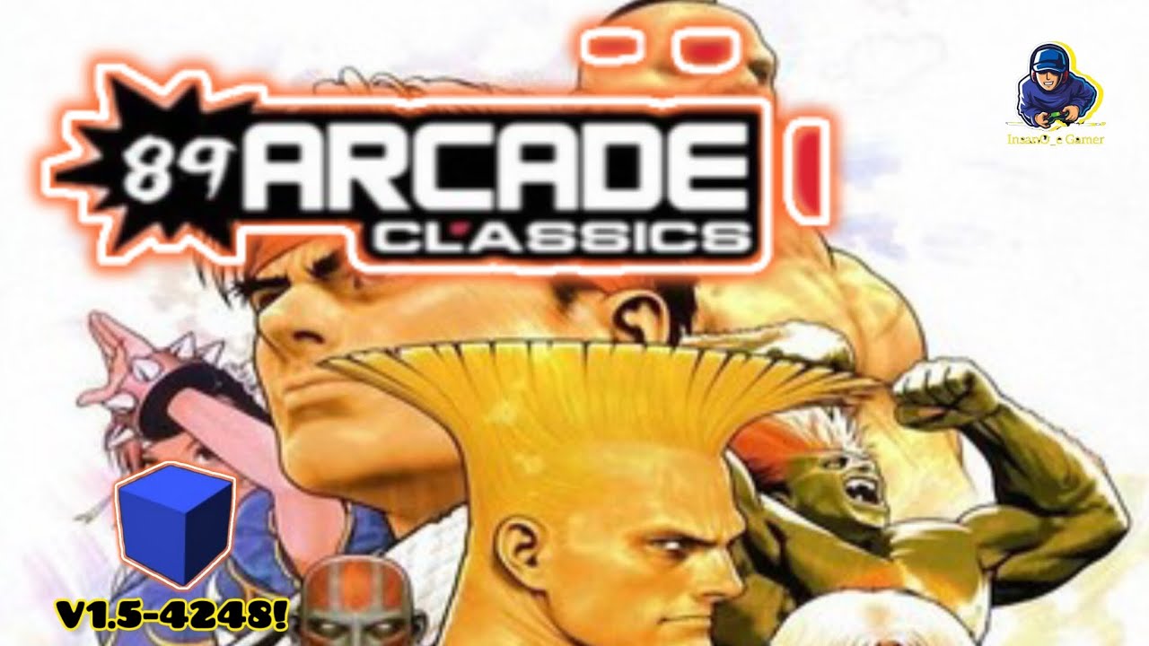 Coletânea 89 Arcade Classic Jogabilidade + Configurações AetherSX2 ...