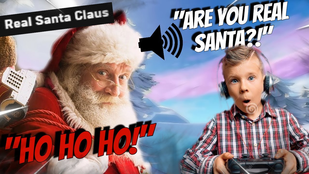 Santa Claus VOICE TROLLING...🤣 - YouTube