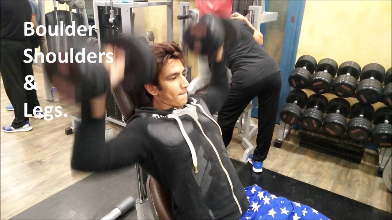 Boulder shoulders & legs EP.1 Legs & Shoulder workout for mass - YouTube