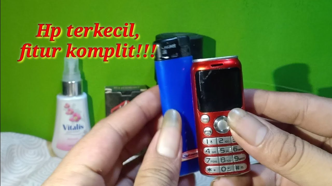 Review HP TERKECIL didunia,tapi lihat fiturnya - YouTube