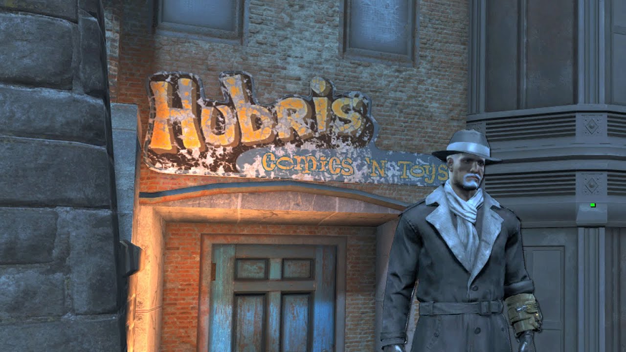 Hubris Comics - Visiting Fallout's own Local Comic Shop - YouTube