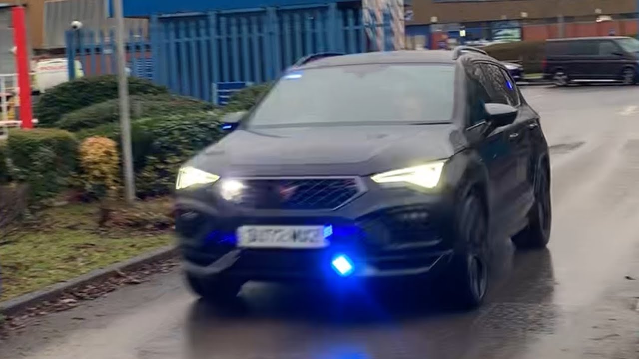 Unmarked Cupra Ateca Tactical Vehicle Interception Unit Responding ...