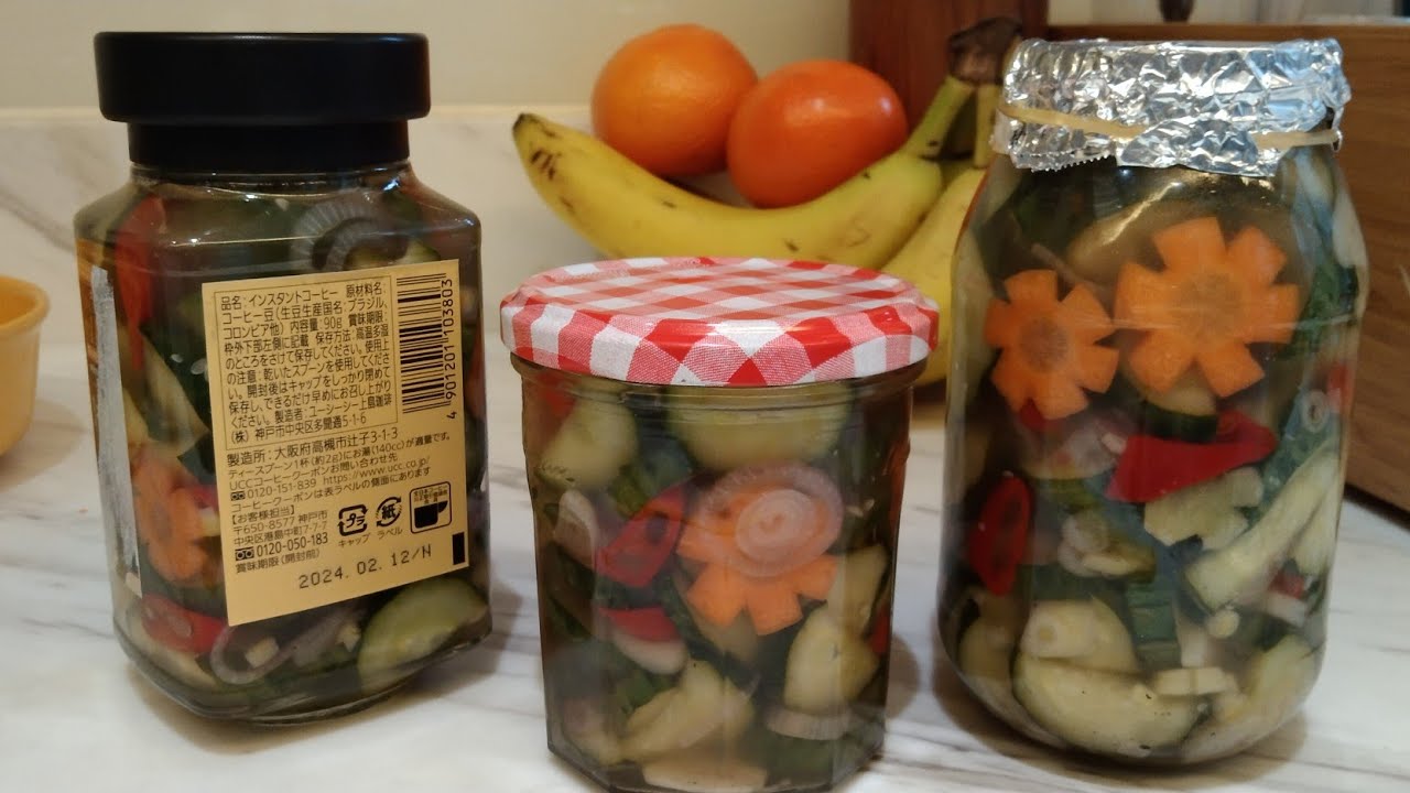 Sweet Pickled Cucumbers | Atshara Pipino - YouTube