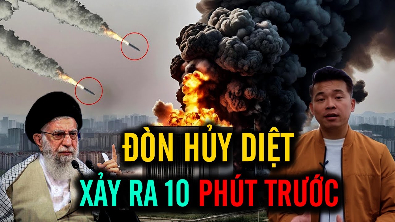 ☠️CỰC NÓNG! Mỹ – Anh ồ ạt oanh tạc Iran, siêu bom MOAB đã thả, Tehran ...