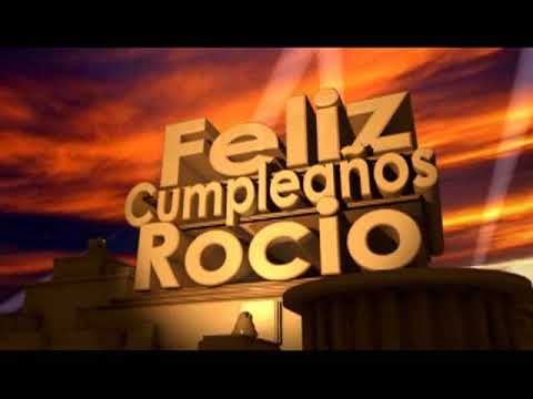 feliz cumpleanos Rocio - YouTube
