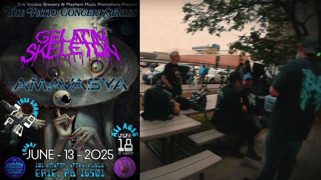 Voodoo Summer Concert Series ft Amavasya and Gelatin Skeleton - YouTube