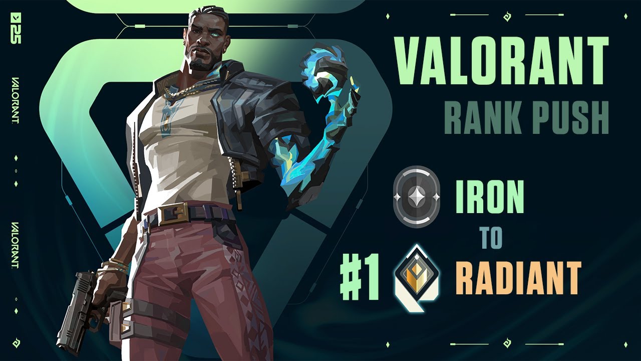 IRON TO RADIANT Solo Queue CHALLENGE #1 | Valorant Rank Up - YouTube