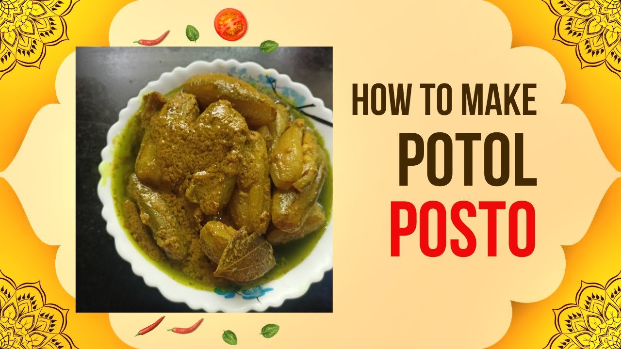 How to make potol posto - YouTube