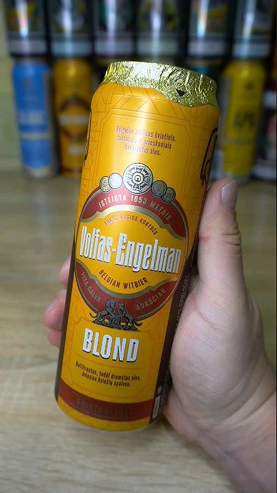 Пиво Blond біле пшеничне нефільтроване від Volfas Engelman Beerfriday