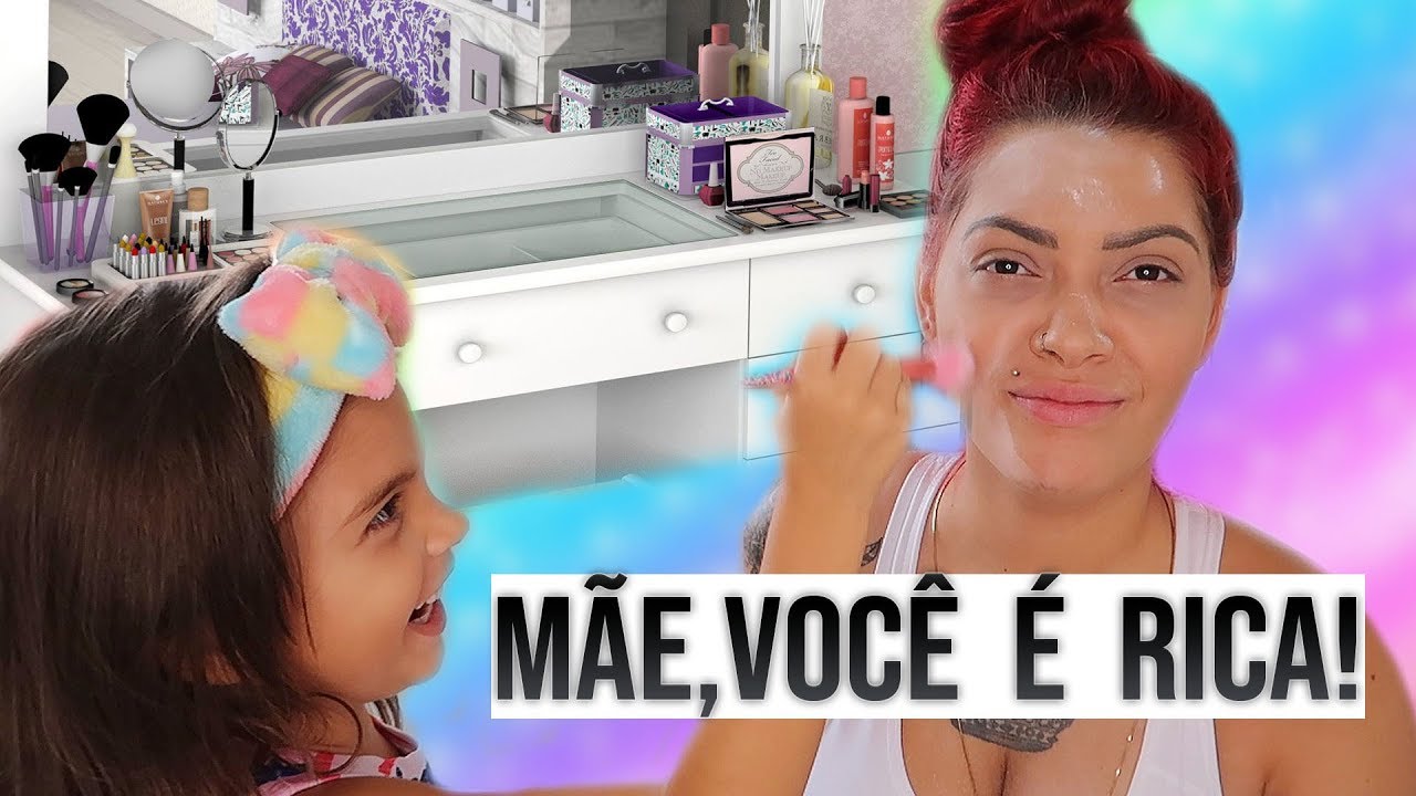Minha Filha Me Maquiou Youtube