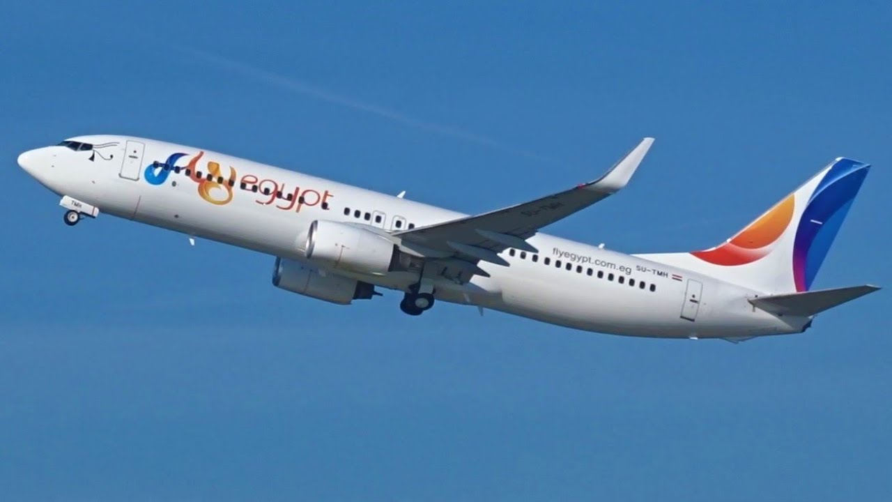 [FullHD] FlyEgypt Boeing 737-800(WL) takeoff at Zurich/ZRH/LSZH - YouTube
