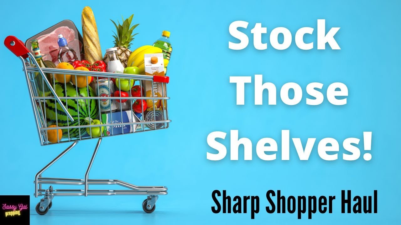 Sharp Shopper Discount Grocery Outlet | Prepper Pantry Stock Up - YouTube