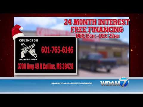WDAM ID - Covington County Supply - 24 Month Interest Free Financing (:05) [Revised]