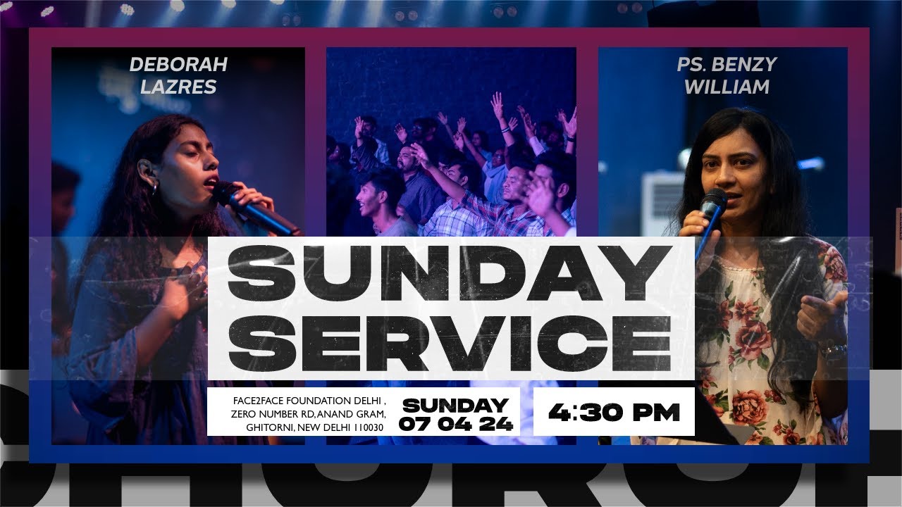 SUNDAY SERVICE | 7th APRIL 2024 |DEBORAH LAZRES | PR BENZY WILLIAM - YouTube