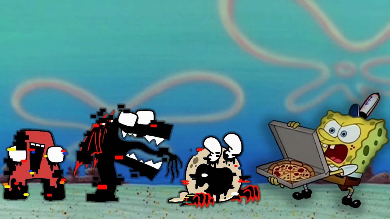 Dr Livesey Walk Corrupted Alphabet Lore letters A, F and Q trying to ...