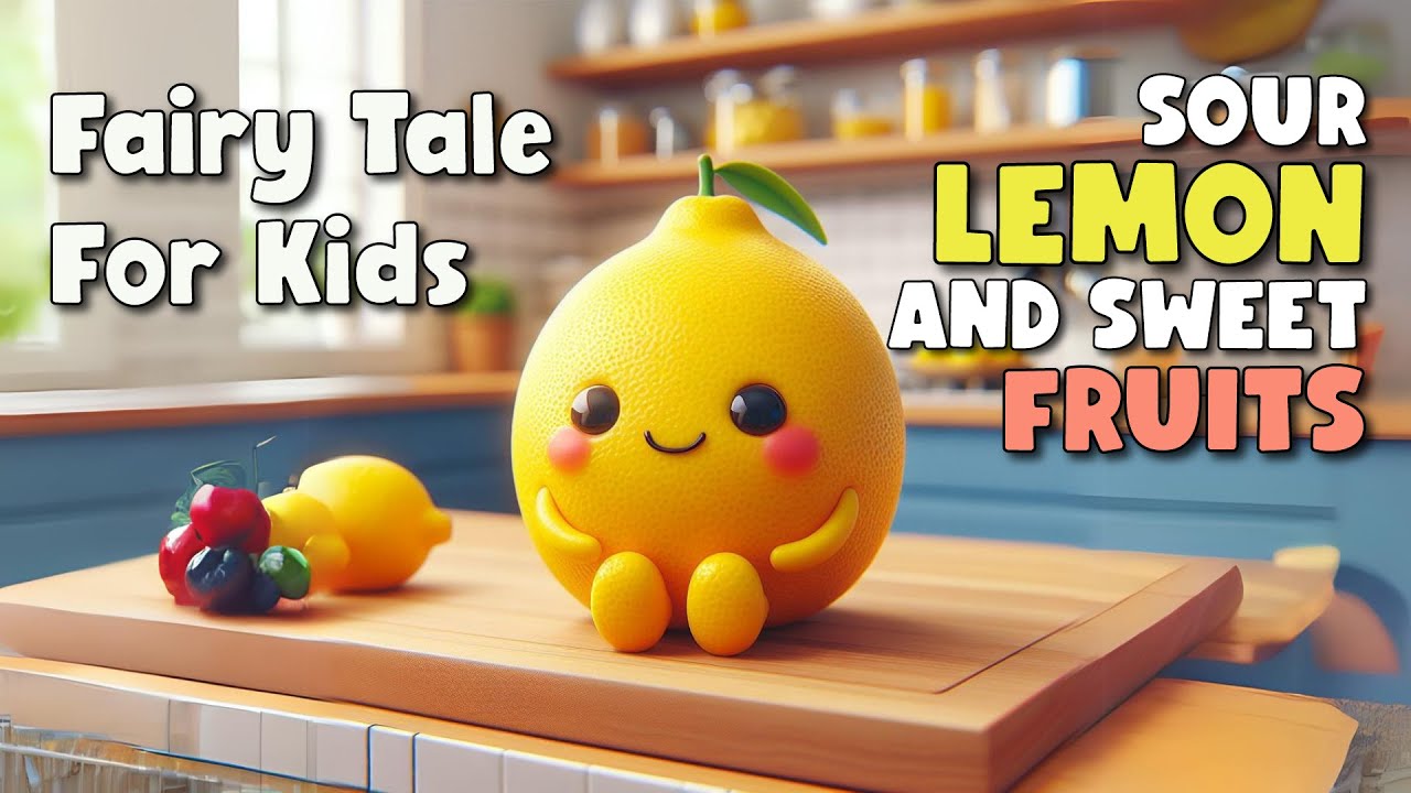 Sour Lemon and Sweet Fruits | Stories for Kids in English | Animation ...