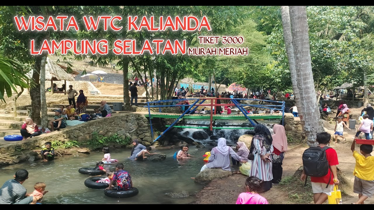 PEMANDIAN WTC KALIANDA WISATA VIRAL #lampung #fyp #viral - YouTube