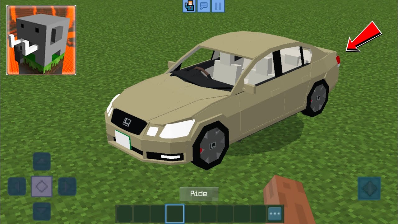 How to make a Working Car in Craftsman - YouTube