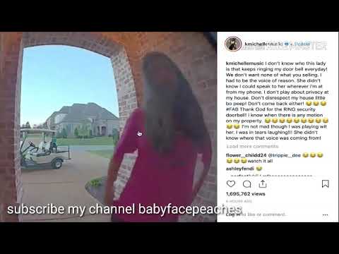K.Michelle Yells At Girl She Caught Twerking on her porch