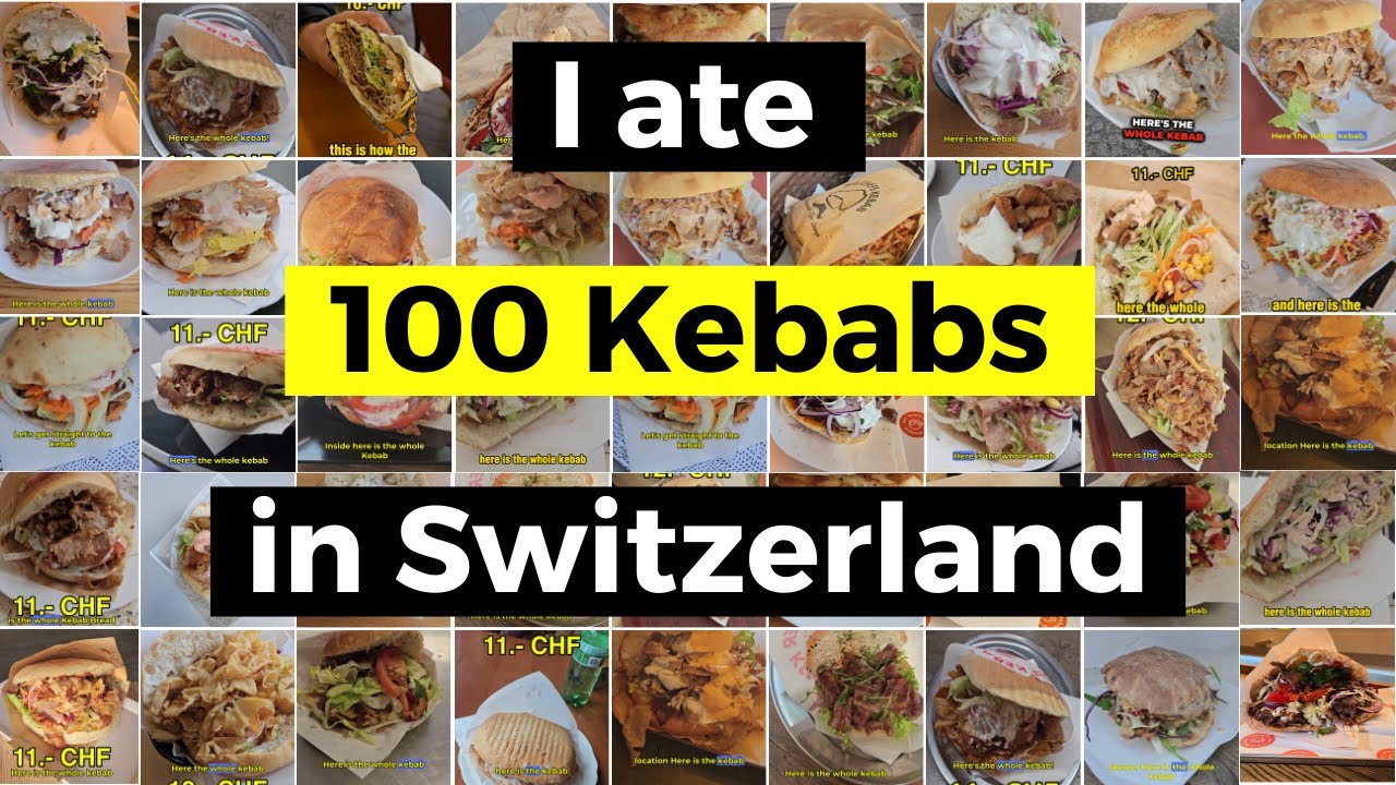 EATING 100 KEBABS IN 1 YEAR - YouTube