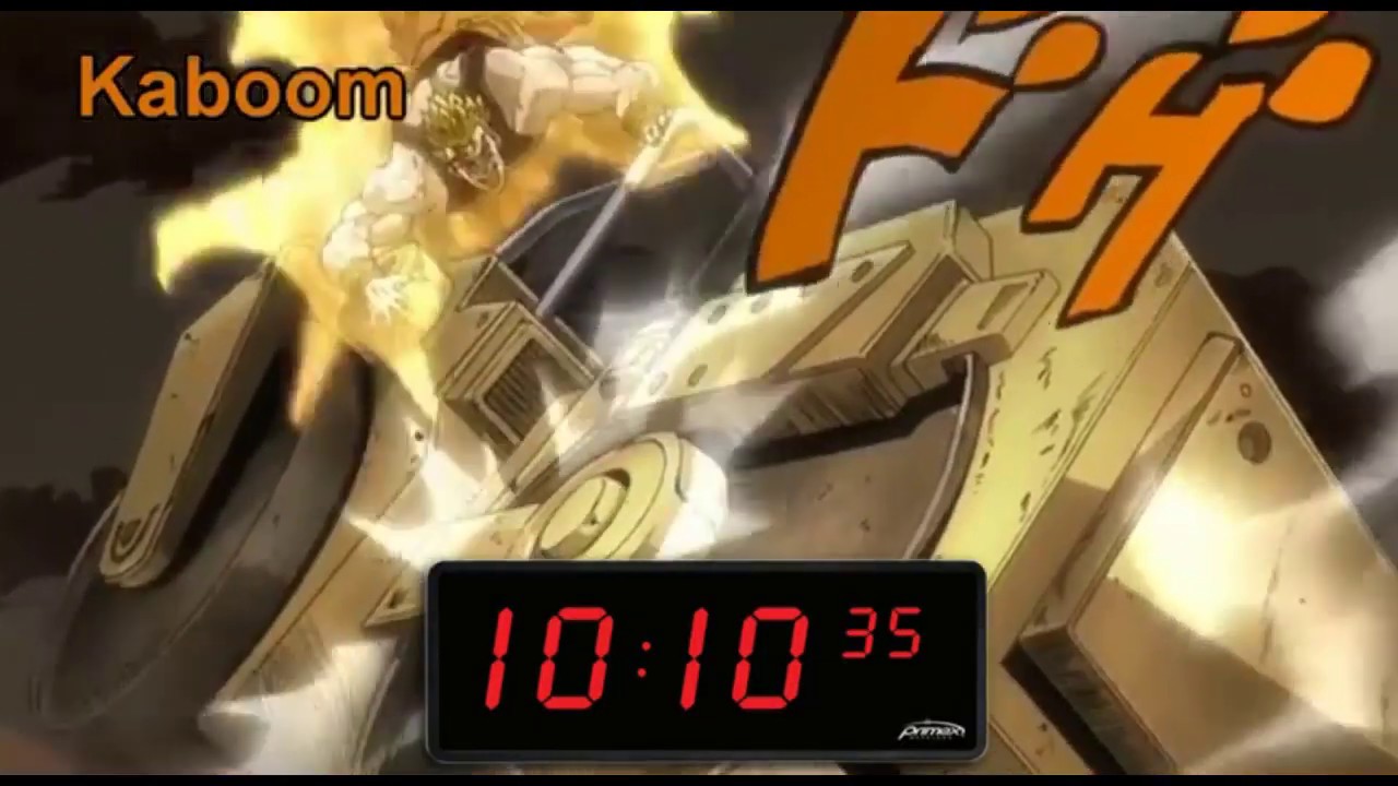 DIO Hates his alarm clock - YouTube