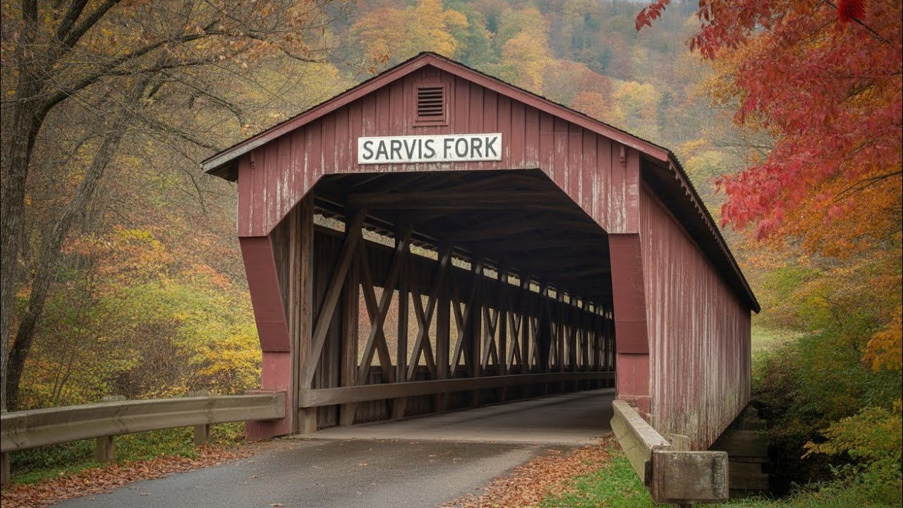 You Won't Believe What Happened at the Sarvis Fork Covered Bridge - YouTube