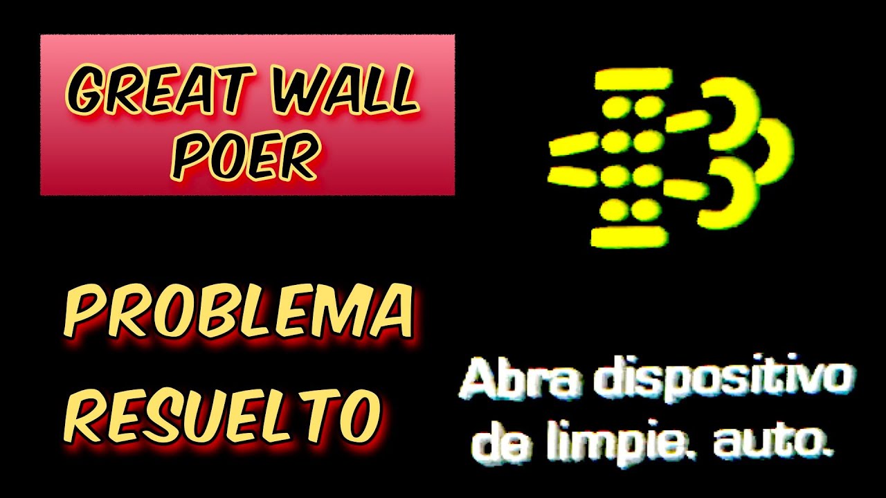 💥 ¡POER DPF! 💥 PROBLEMA RESUELTO FILTRO DE PARTICULAS DIESEL GREAT WALL ...
