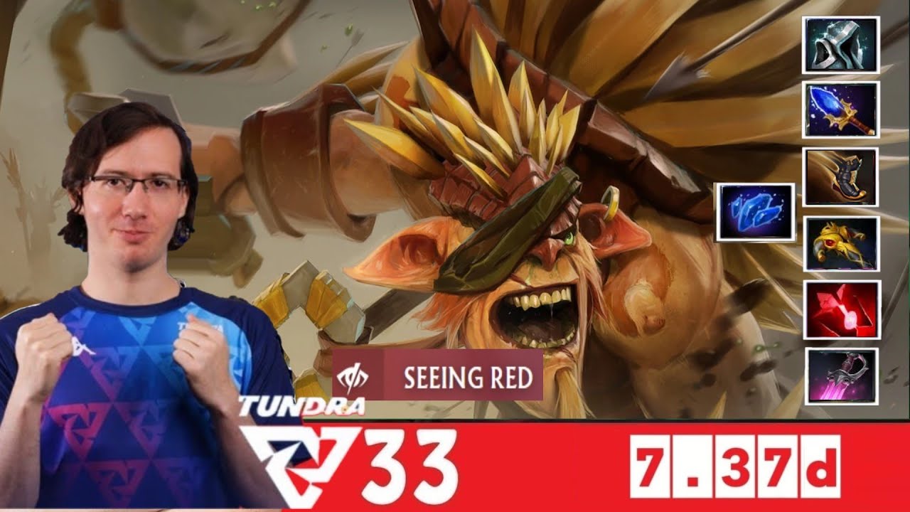 [DOTA 2] TUNDRA.33 the BRISTLEBACK [OFFLANE] [7.37d] [4] - YouTube